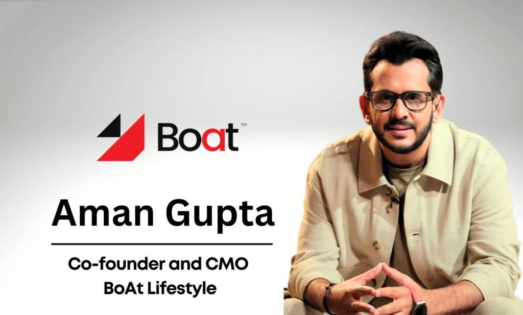 Aman Gupta: Co Founder and CEO of Boat Bio, Age, Height, Family ...